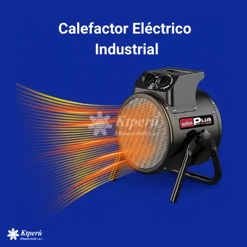 Calefactor Eléctrico Industrial de alto Rendimiento Perú | KT PERÚ
